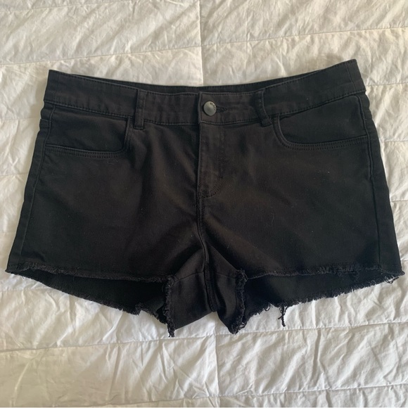 Divided | Shorts | Hm Divided Black Denim Jean Short Shorts | Poshmark